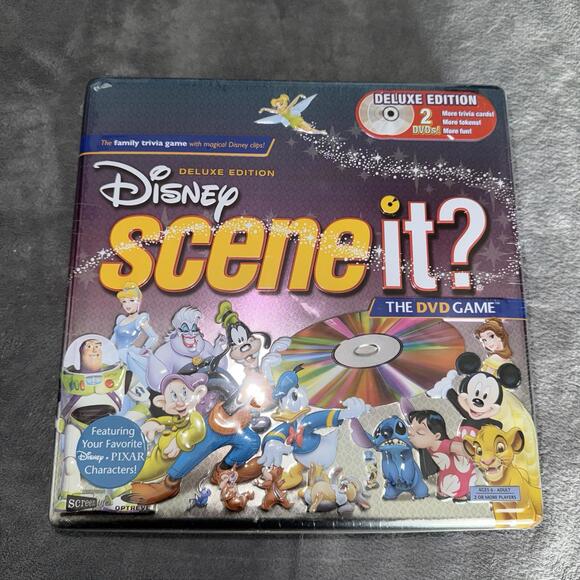 Disney | Games | Disney Scene It The Dvd Game New In Box | Poshmark